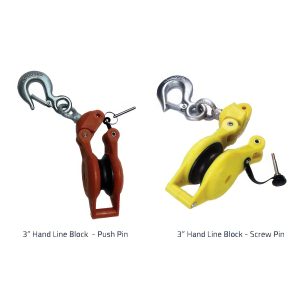 HAND LINE BLOCK (3") | For Sale - HTC