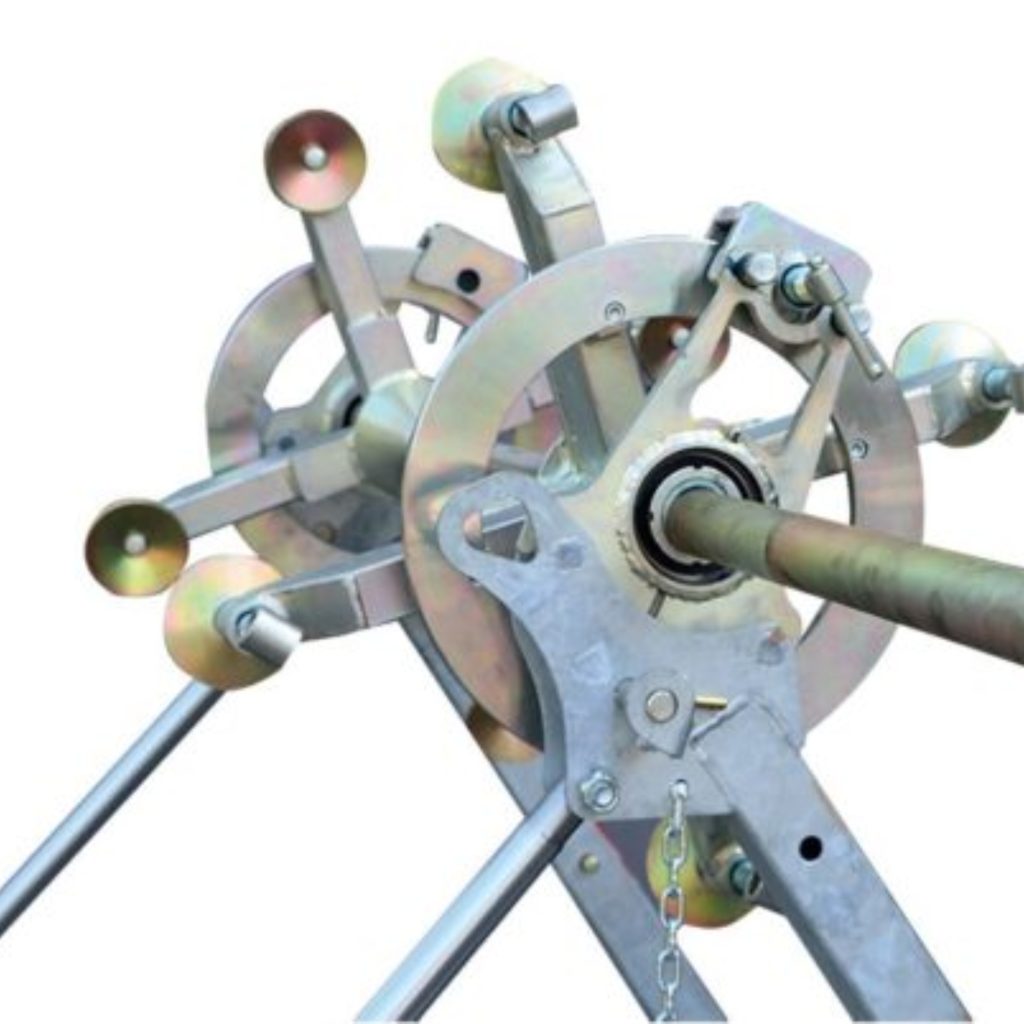 040-4-7-10 HYDRAULIC REEL STAND | For Sale - HTC