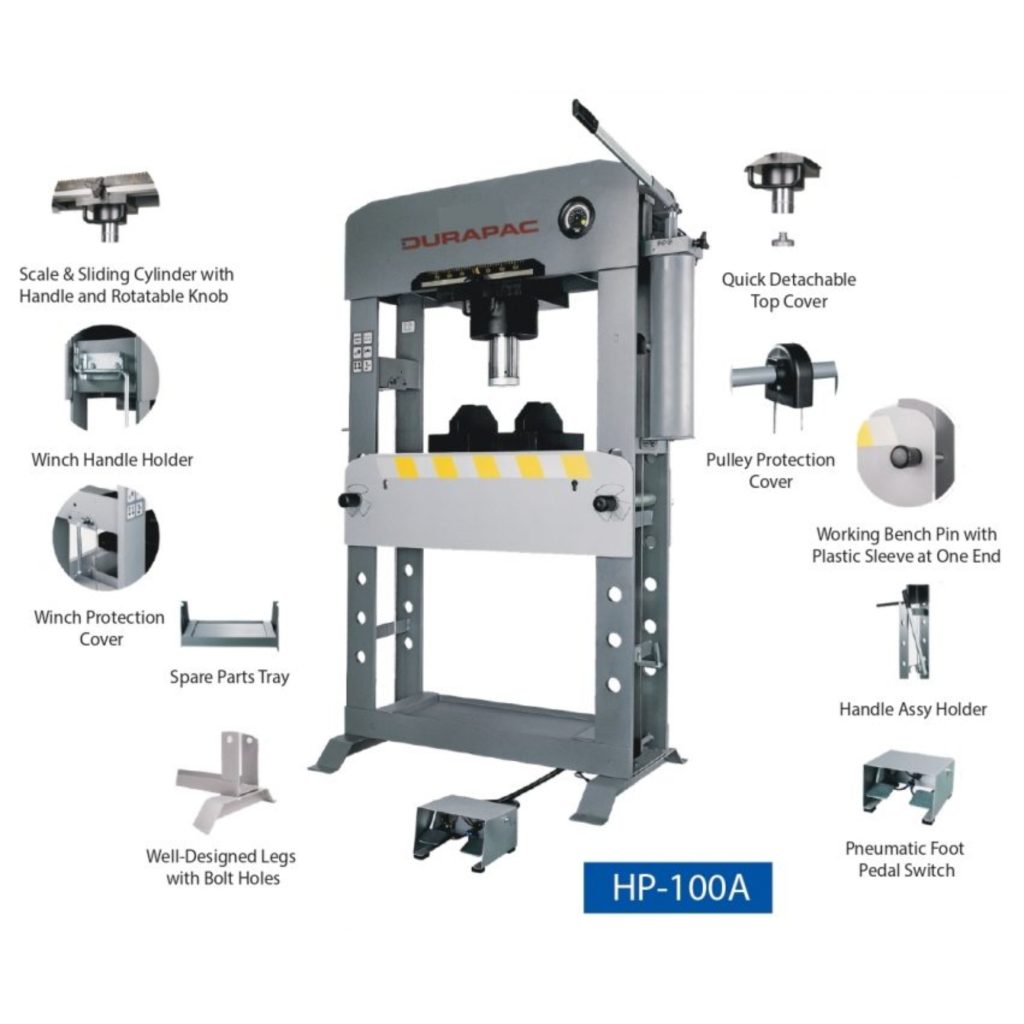 Durapac 100 Ton H-Frame Press HP-100A | For Sale - HTC