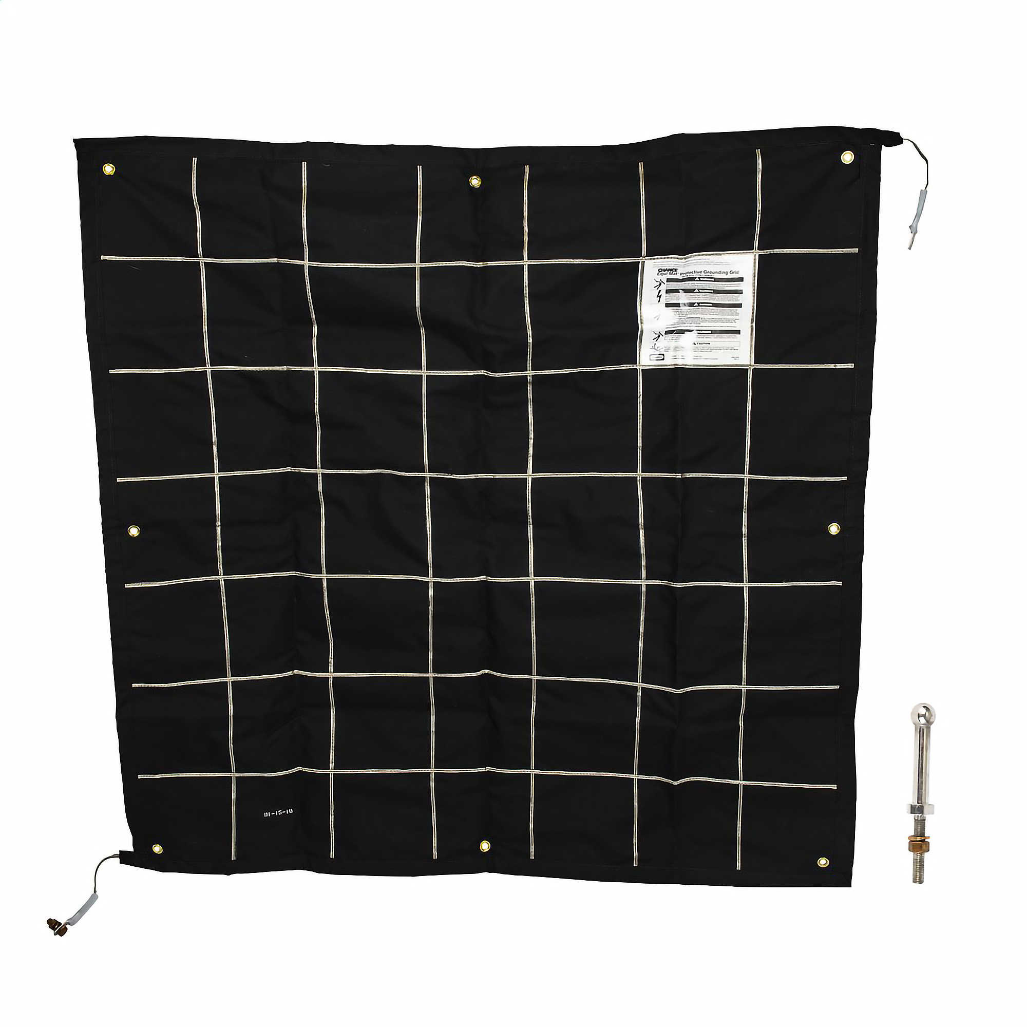 CHANCE® Slip resistant – black – Personal protective ground sheet 58” x ...