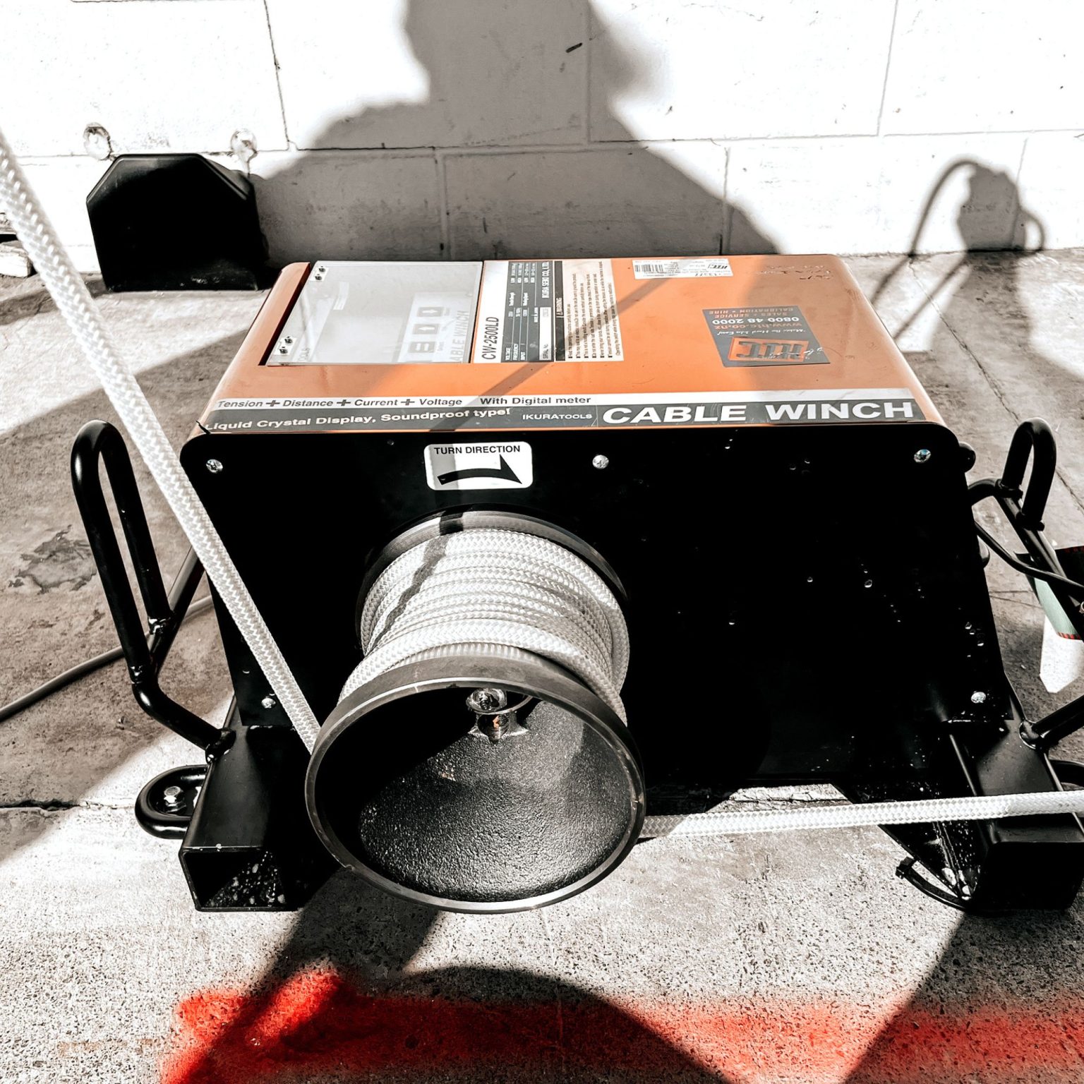 Ikura CW-2500LD Electric Cable Puller | For Sale - HTC