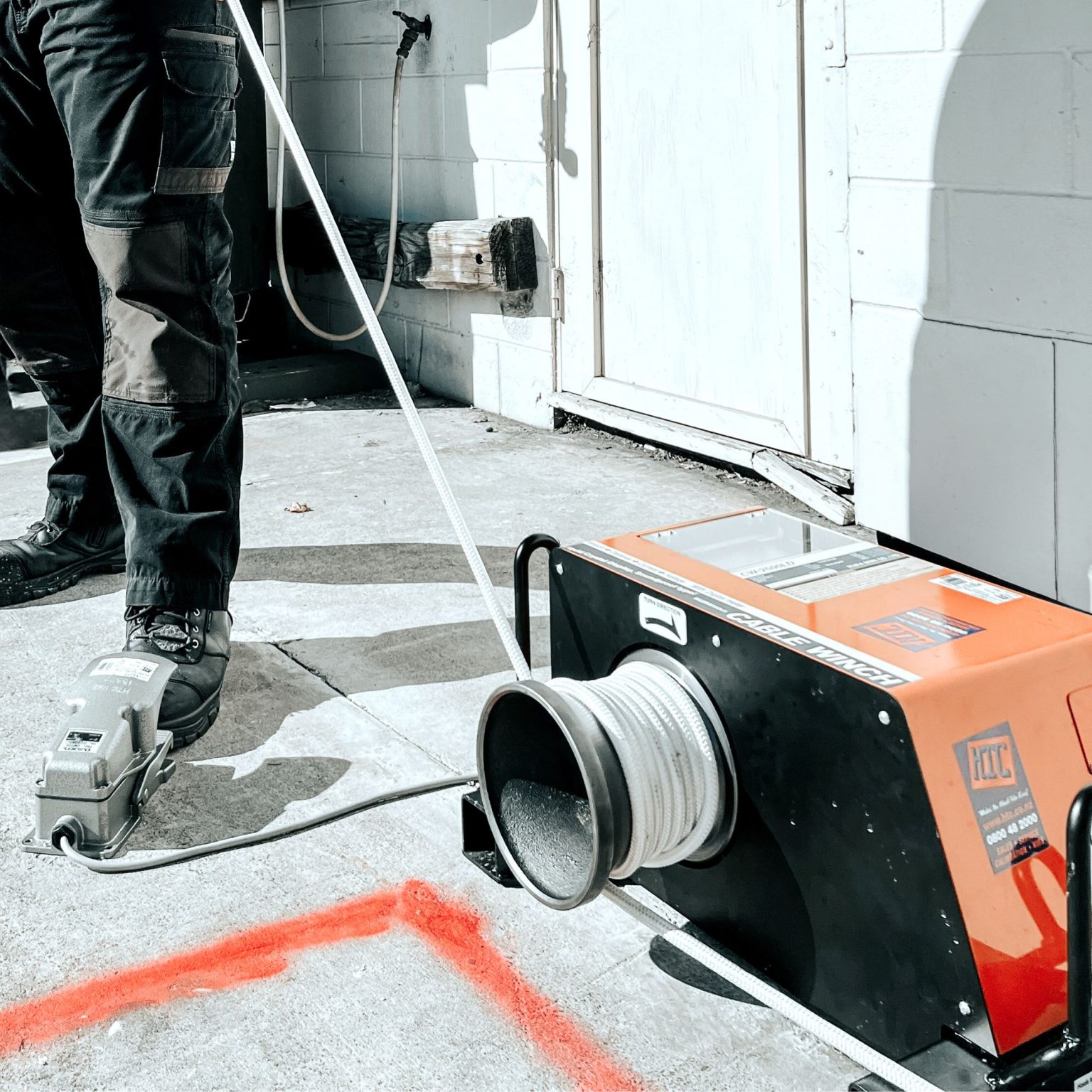 Ikura CW-2500LD Electric Cable Puller | For Sale - HTC