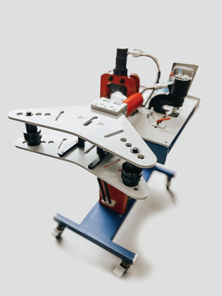 OK-series multifunction hydraulic busbar bending/cutting/punching ...