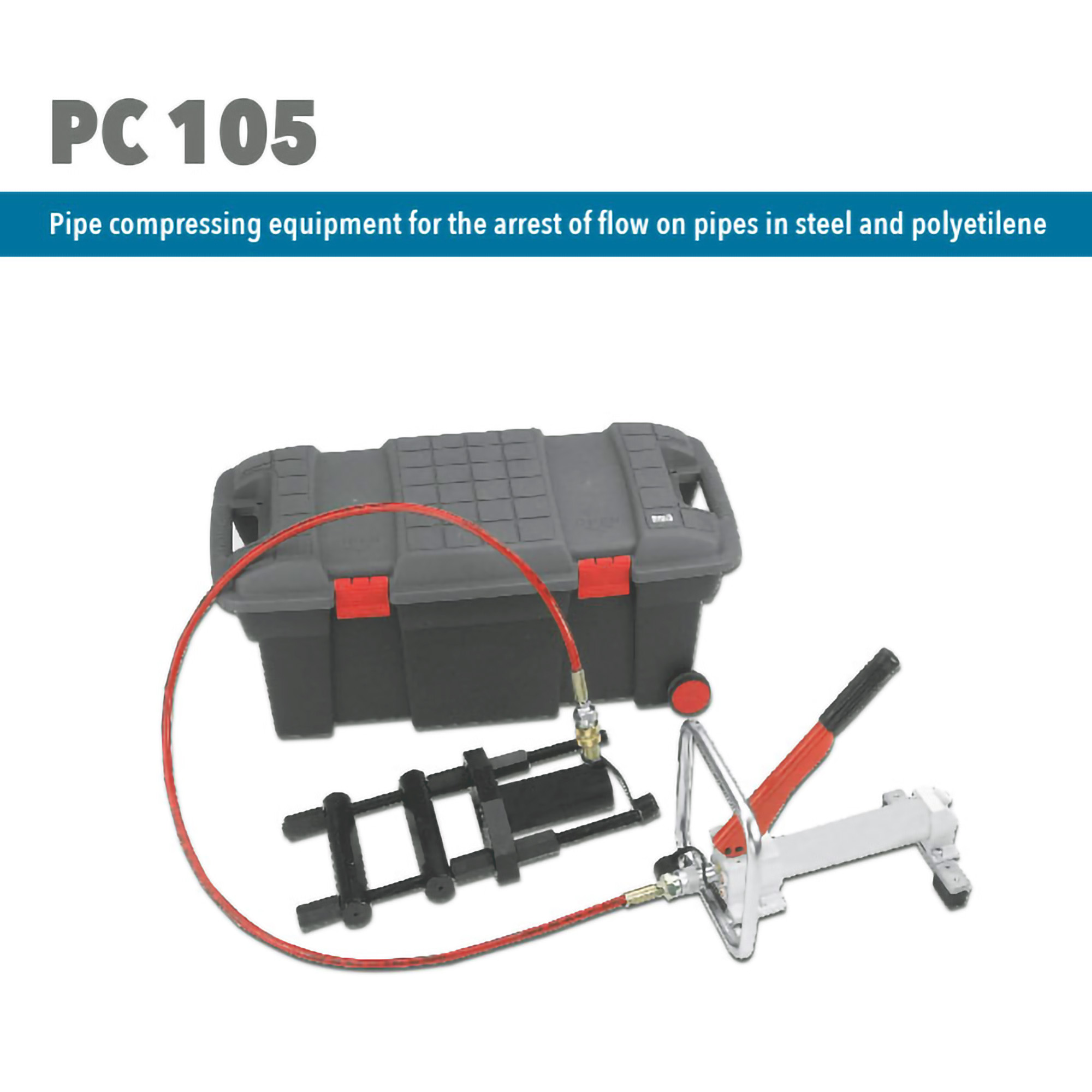 PC105 Hydraulic Pipe squeezers | For Sale - HTC