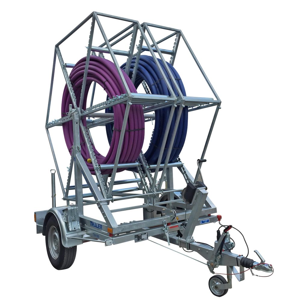 Pipe coil trailers | For Sale - HTC