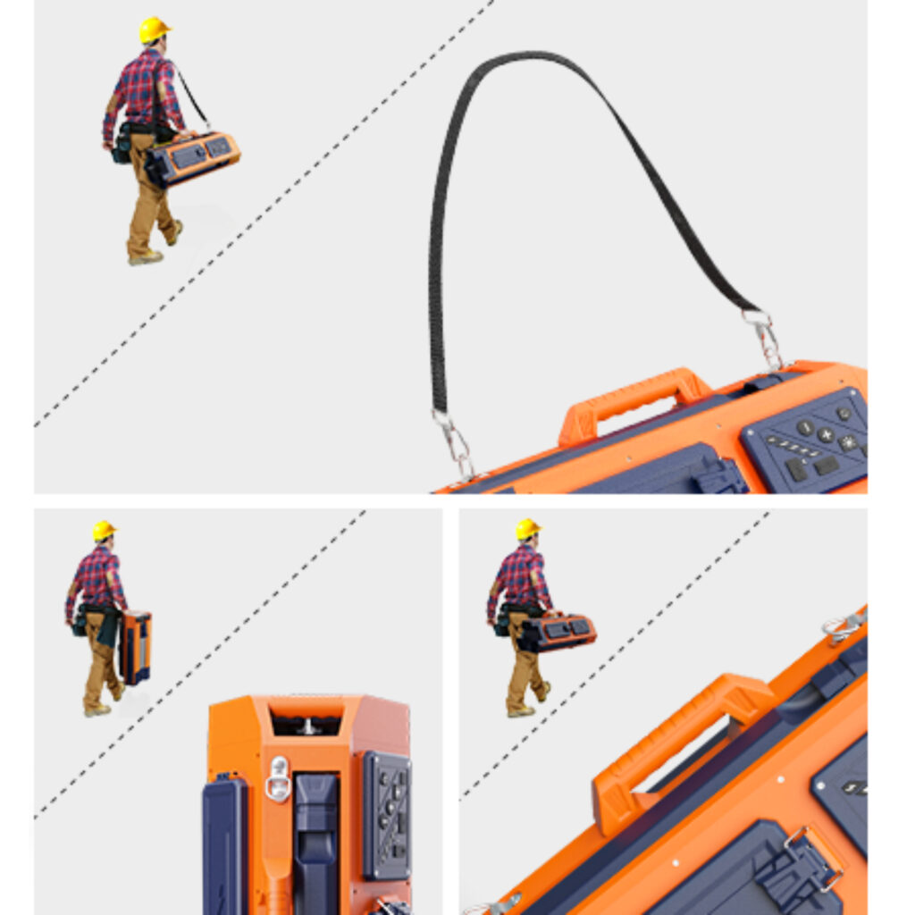 Coming TL-400 Portable Rechargeable Light Tower 2.2m Tall (Three ...
